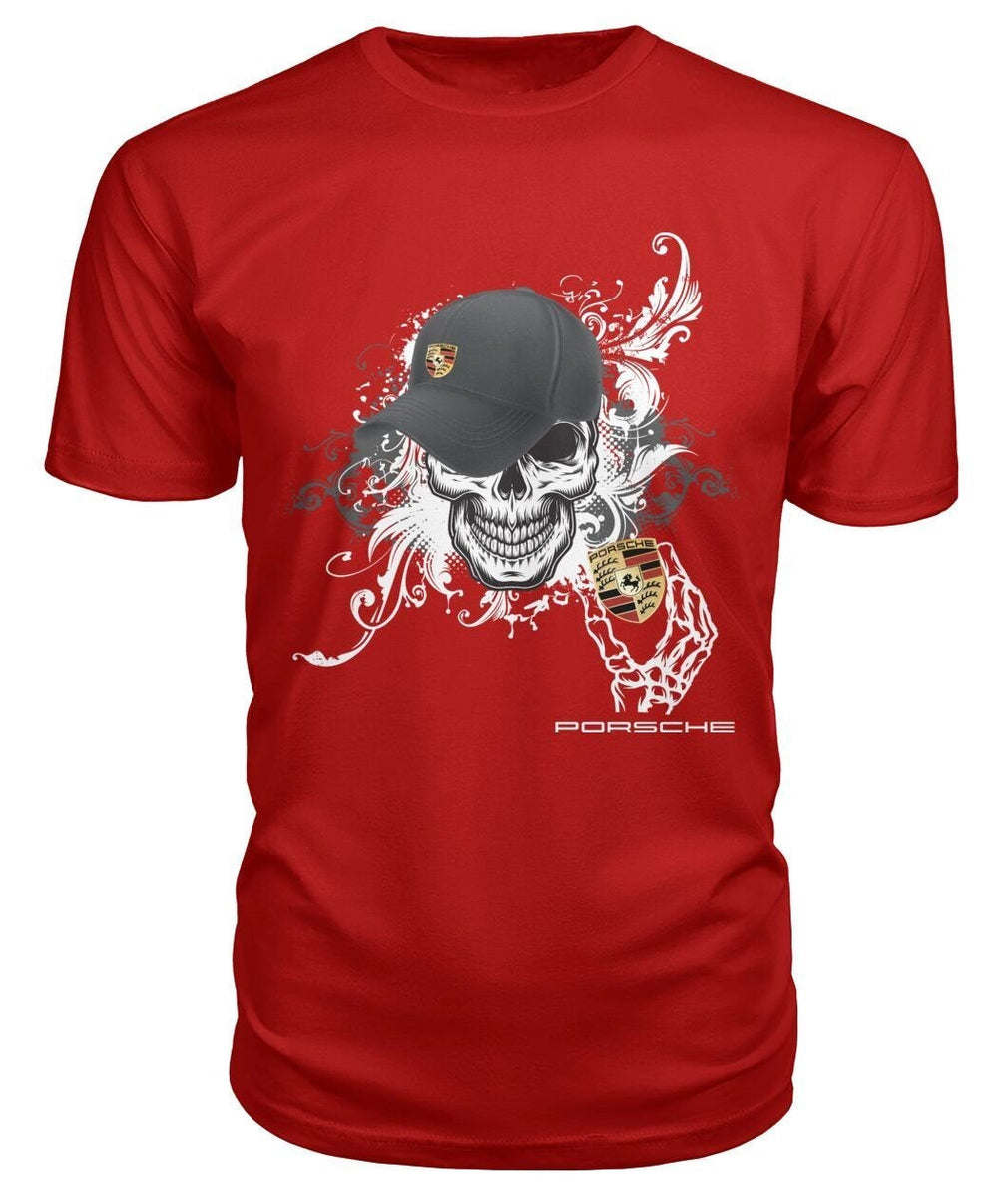 Porsche Skull Premium T-Shirt – German Tribe